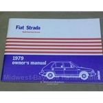 Owners Manual (Fiat Strada 1979) - NEW