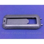 Sun Roof Sunroof Handle Surround - Black (Lancia Beta Coupe HPE) - OE NOS