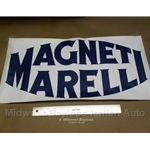 "MAGNETI MARELLI" Racing 2' x 1' Decal