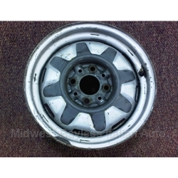 Steel Wheel 13x5 (Fiat X1/9 1980-82, Other FIAT Except 124/131) - U7.5