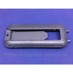 Sun Roof Sunroof Handle Surround - Black (Lancia Beta Coupe HPE) - OE NOS