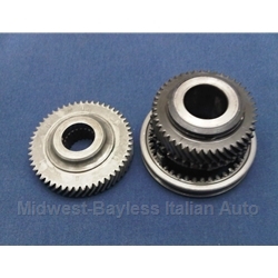 Gear 5th Assembly SET 47T+49T Splined - .96 Ratio (Fiat Bertone X1/9 ...