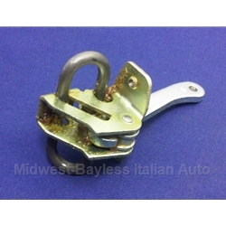 Door Catch - Check Strap + Mechanism (Lancia Beta Sedan / Saloon) - OE NOS